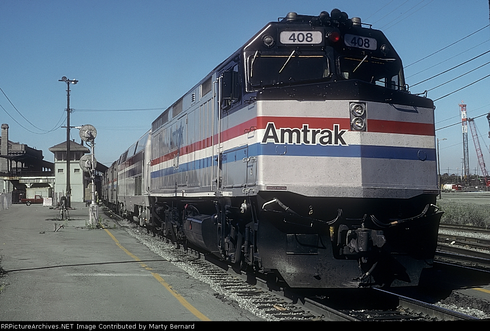 AMTK 408, Tr 6, The California Zephyr